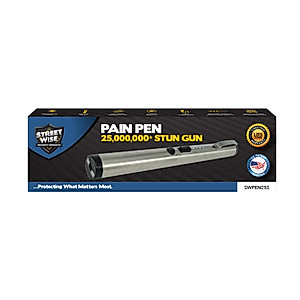 STREET WISE SECURITY PRODUCTS 25,000,000 Pain Pen Stun Gun 3 Pack