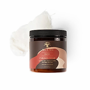 As I Am Curling Creme - 8 ounce (Classic Collection) - Lightweight Curl & Coil Definer - Hi-Definition and Shine