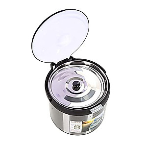 Tayama Stainless Steel Thermal Cooker,Black,7 Qt.,TXM-70CFZR