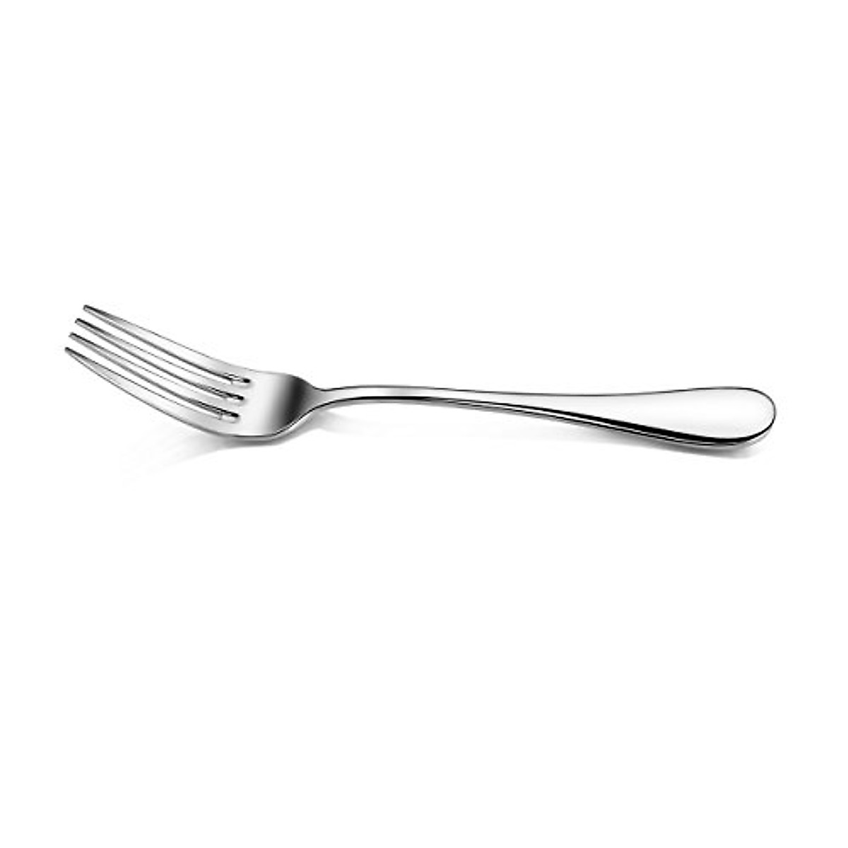Artaste 59342 Rain 18/10 Stainless Steel Salad Fork, 7", Set of 12, Silver