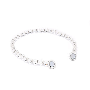 SUQ I OME 2 Pack of Crystal Beaded Curtain tiebacks Magnetic Curtain Tiebacks Holdbacks Curtain Clips Curatin Holder Blingbling Curtain Holdbacks for Drapes (40cm)