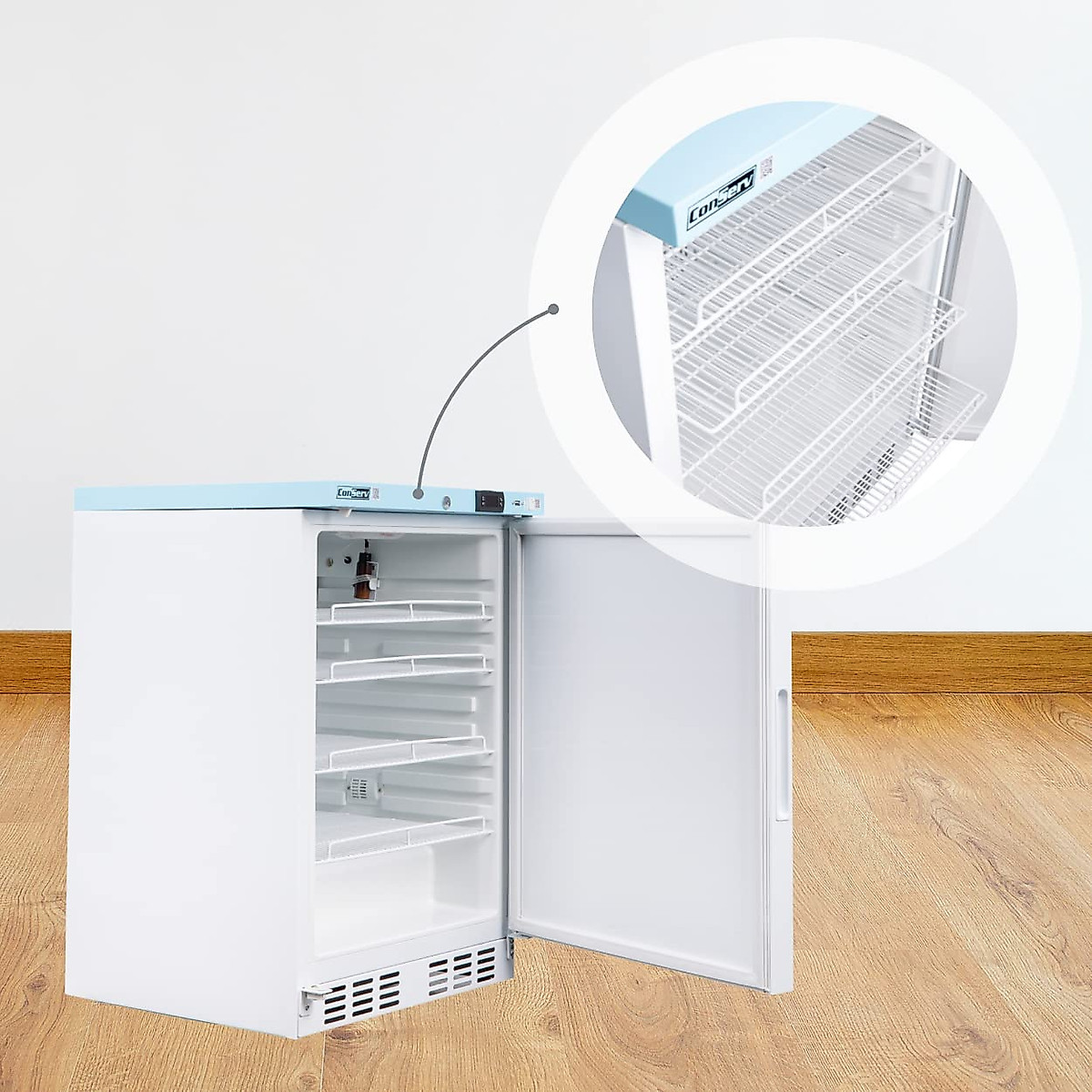 Conserv Compact 24in COMMERCIAL/PHARMACEUTICAL Refrigerator 3.9cf WIFI 110V