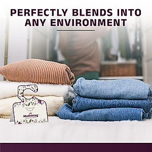 MothMag Moth Traps for Clothes, Closets, Fabrics, and Carpets, Clothes Moth Traps, Closet Moth Traps,Clothing Moth Pheromone Traps, Mothballs Alternative, How to Get Rid of Moths in House