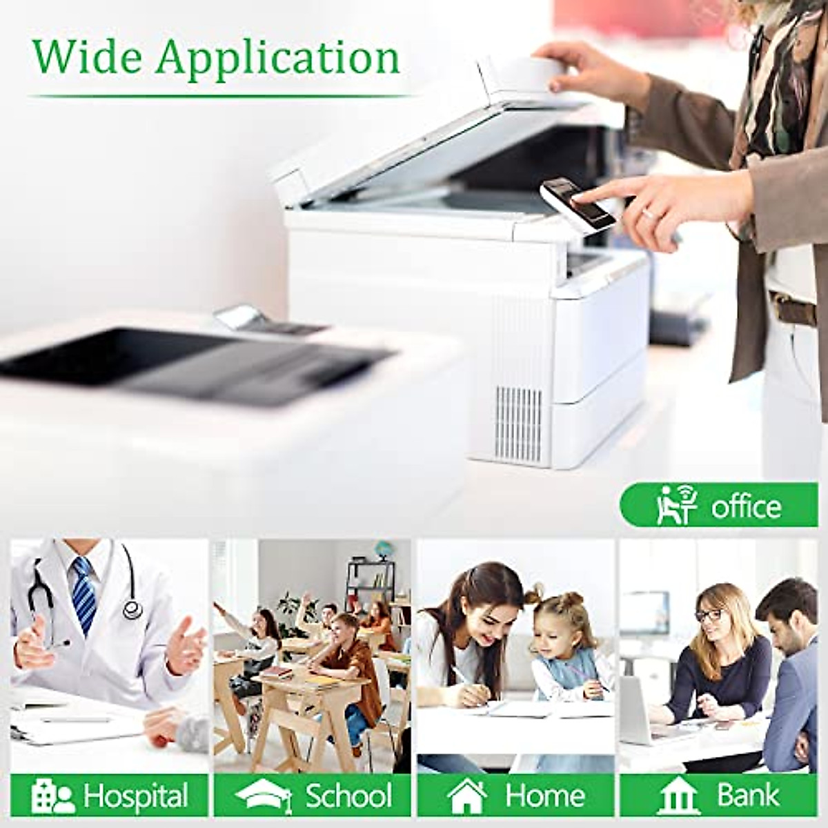 greencycle High Yield 1 Pack Compatible Toner Cartridge Replacement for Brother TN360 TN-360 TN330 TN-330 use with DCP-7040 DCP-7030 MFC-7840W HL-2140 MFC-7340 MFC-7440N HL-2170W HL-2150N printer (Black)