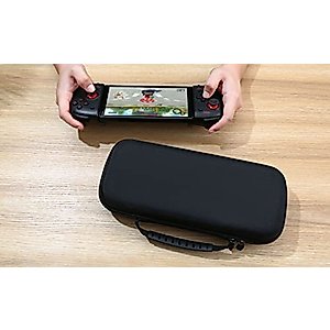 Carrying Case for Switch Split Pad Pro - iofeiwak Hard Shell Case for Nintendo Switch + Hori Split Pad Pro & Binbok & NexiGo Joy Pad Controllers - Support 20 Game Slots / Button Protection/ Large Capacity