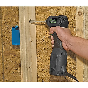 Genesis GCQD38A 3.5 Amp 3/8" Variable Speed Close-Quarter Drill with Non-Slip Grip
