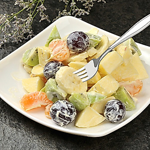 Pekky Stainless Steel Salad Forks, 7 Inch, Set of 12