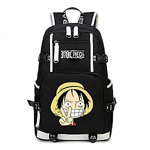 GO2COSY Anime One Piece Backpack Daypack Student Bag School Bag Bookbag Bagpack