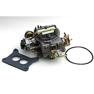 New Carburetor Two 2 Barrel Carburetor Carb 2100 2150 Compatible with Ford 289 302 351 Cu Jeep Engine with Electric Choke Replaces Motorcraft 2150 Carburetor