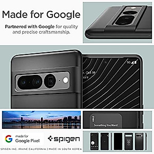 Spigen Thin Fit Designed for Pixel 7 Pro Case (2022) - Black