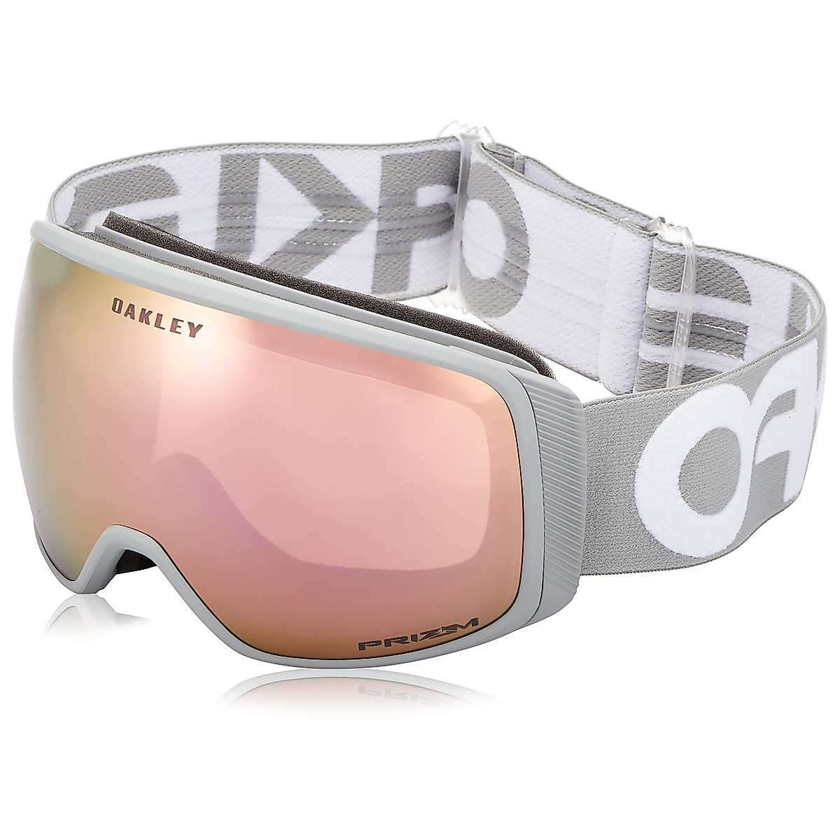 Oakley Flight Tracker Matte Grey with Prizm Rose Gold, Large