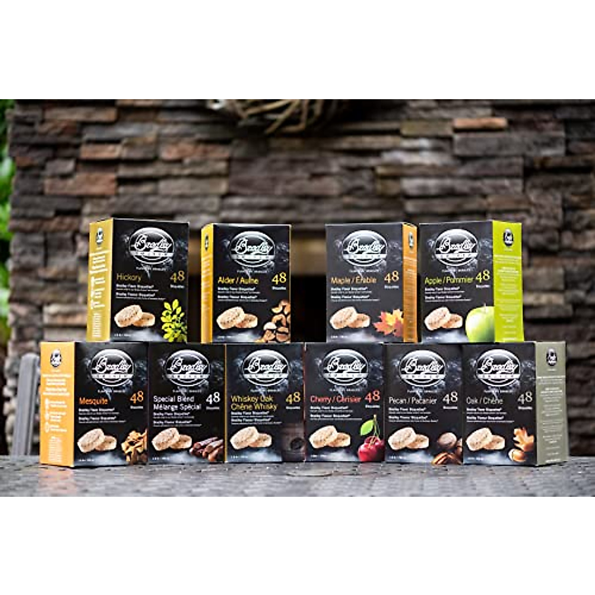 Bradley Smoker BTWOSE24 Smoker Chips, One Size, Multi