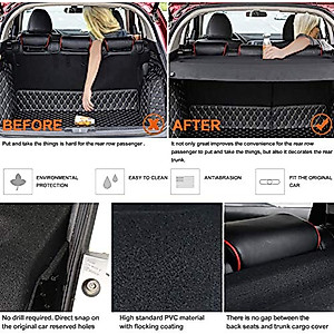 Trunk Cargo Cover For Honda HRV HR-V 2016 2017 2018 2019 2020 2021 Black Rear Trunk Cargo Luggage Security Shade Cover Shield Waterproof Custom Fit - All Weather Protection