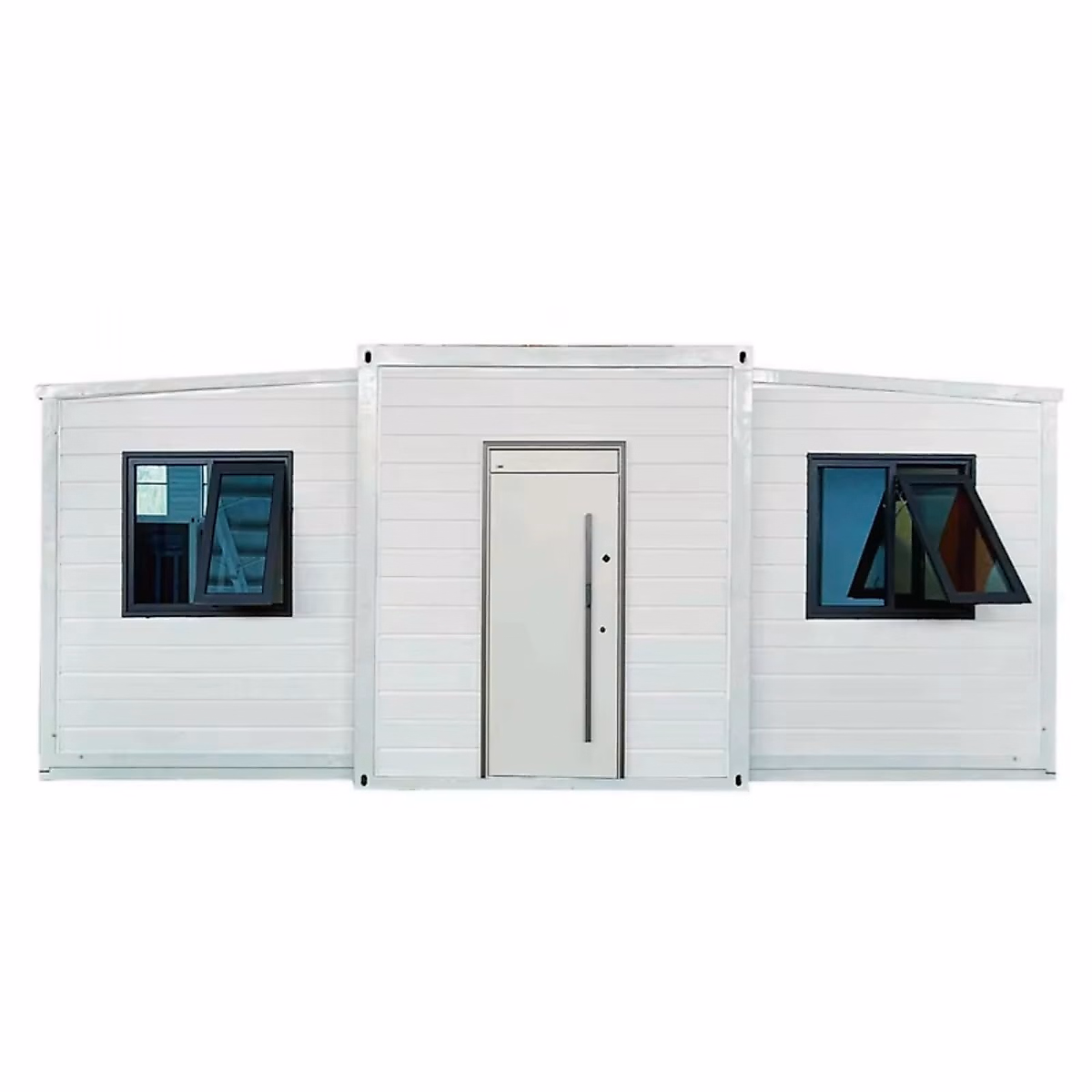 Luxury Container Home Prefab Flat Pack Panel Shipping Container Frame High Cube Metal House 20ft 30ft 40ft