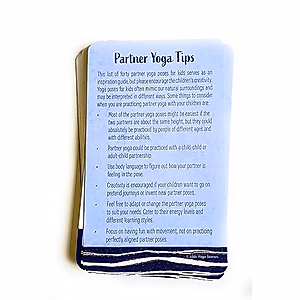 Partner Yoga Poses Cards for Kids - for Play Therapy, Brain Breaks, Classroom Yoga, Yoga for Families, Elementary PE Class, Yoga Games, Preschool Yoga, Kids Yoga Class, or Mommy Me Yoga