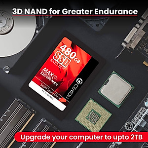 Centon MP Essential SSD 480GB SATA III 2.5 Inch Solid State Drive (S1-S3A-480G)