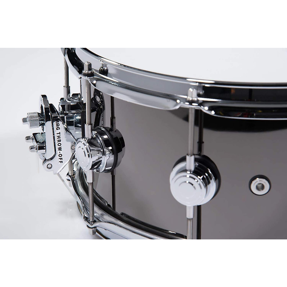 DW Collector's Series Black Nickel Over Brass Snare Drum 6.5x14" DRVB6514SVC