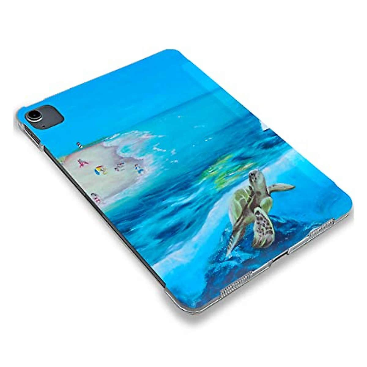 Ocean Dolphin Turtle Painted case Compatible with iPad Mini Air Pro 7.9 8.3 9.7 10.2 10.9 11 12.9 inch Pattern Cover New 2022 2021 Trifold Stand 3 4 5 6 7 8 9 Generation 294 (10.2" 7/8/9 gen)