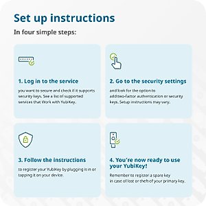 Yubico - YubiKey 5 Nano - Two-factor authentication (2FA) security key, connect via USB-A, compact size, FIDO certified - Protect your online accounts