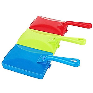 Gracefulvara Roller Handheld Carpet Table Sweeper Crumb Dirt Fur Brush Cleaner 1PC(Random Color)