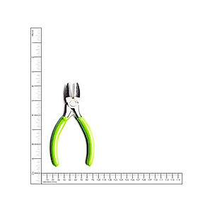 4469 Cousin Nylon Jaw Craft and Jewelry Pliers Green 5 1/2" 1