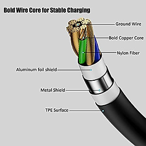 Replacement Cable Power Cord Fit for Beats Studio Buds,Beats Flex,Beats Fit Pro Earbuds Charger Cable