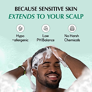 RATED GREEN REAL TAMANU Soothing Shampoo | Scalp Relief & Nourishing for Troubled, Itchy & Dry Scalp | Organic Cold Pressed Tamanu Oil Shampoo (13.52 Fl Oz)