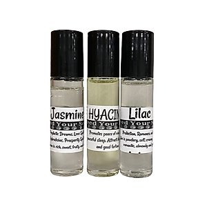 Mels Candles Set of 3 10ml Roll Ons- Hyacinth, Jasmine, Lilac