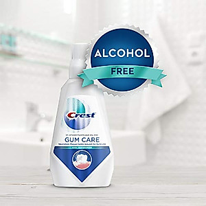Crest Gum Care Mouthwash, Cool Wintergreen, CPC (cetylpyridinium chloride) Antigingivitis/Antiplaque Oral Rinse 16.9 fl oz (Pack of 4)