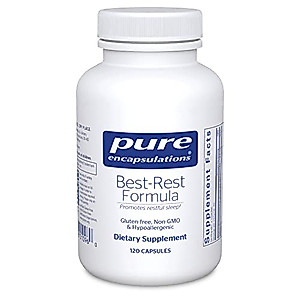 Pure Encapsulations Best-Rest Formula | Supplement to Support The Onset of Sleep and Sleep Quality* | 120 Capsules