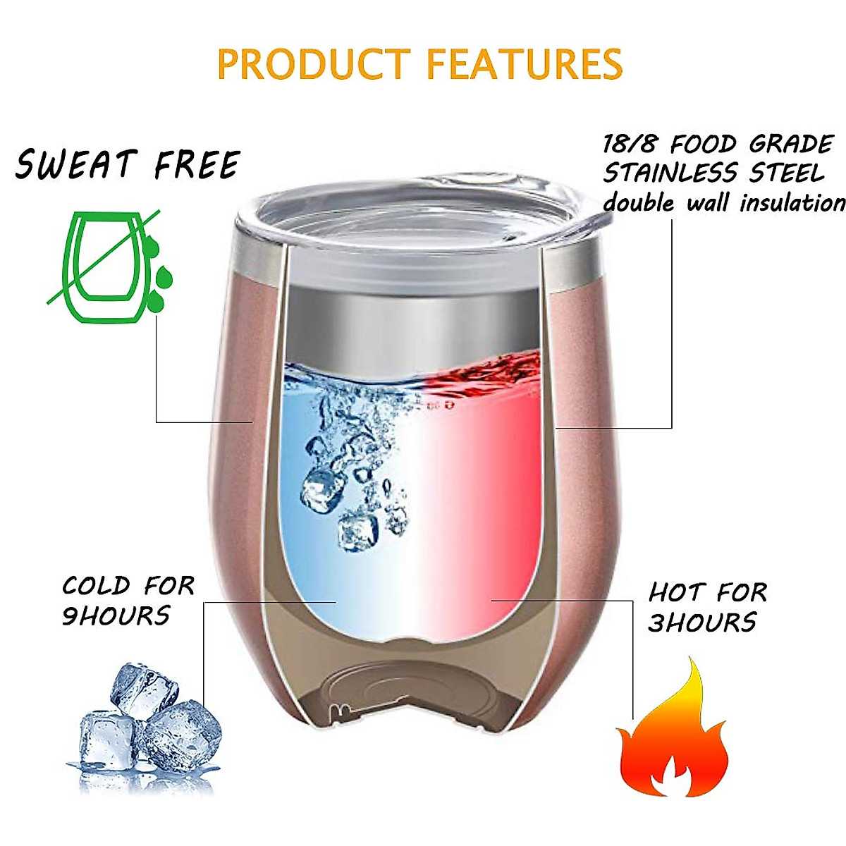 JERIO Sister Gifts from Sister, Brother, 12oz Wine Tumbler Birthday Gift for Sisters Funny Best Sister Gifts For Big Sister, Little Sister,Soul Sister