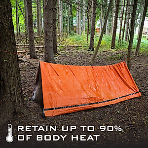CLUTCH OUTDOORS Emergency Life Tent & Survival Shelter