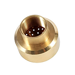 1/4''1/2''3/4''1''3/2''2''Brass Column Garden Pond Water Fountain Nozzle Sprinkle Spray Head(3/4")