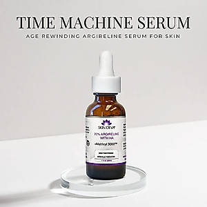 SKIN DEVA 20% Argireline Serum with Matrixyl 3000 Pure Hyaluronic Acid Serum For Face Deep Wrinkle Reducer Anti Aging Tones Skin and Stimulates Collagen Peptides Serum For Face