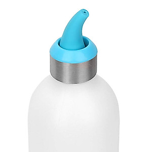 Squeeze Bottle, Empty Squeeze Bottles Leak Proof Refillable Condiment Container Squeeze Condiment Bottles for Kitchen Use Condiments Dressings (blue)