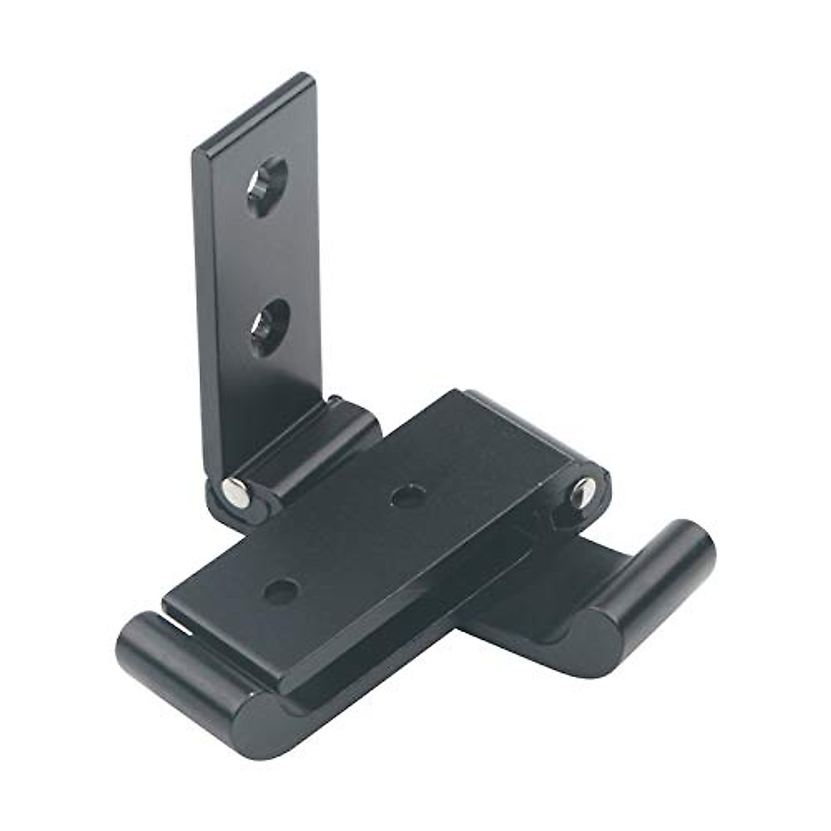 Pxyelec Folding Wall Mount Hanging Hooks Coat Hooks Collapsible Wall Hanger for Hanging Clothes Towel Headset Jacket Hat Bag,Pack of 10 (Black)