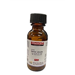 Silver Nitrate 10 gm ACS grade/99.99%/ Fast Ship