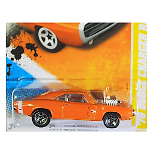 Hot Wheels 2011 70 Dodge Charger R/T Orange #42/244