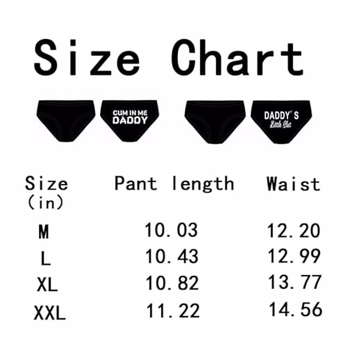 PROMOTED TO BIG SISTER Daddy's Little Slut Sexy Slutty Underwear Panties Women's Booty Shorts (X-Large)