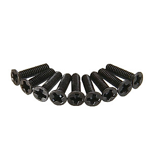 Ochoos 500pcs/set Alloy Steel Black Laptop Computer Screws Assemble Set for Universal Computer Hardware Tool with Screwdriver