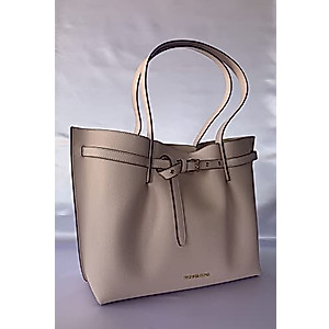 Michael Kors Emilia Large EW Leather Tote - Powder Blush