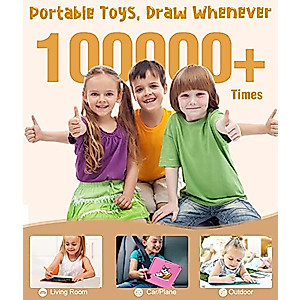 LCD Writing Tablet, 10-Inch Doodle Board, 3-Pack Toddler Toys, Educational Learning Drawing Tablet for Kids, Christmas and Birthday Gifts for 2 3 4 5 6 7 8 9 10 Years Old Boys and Girls