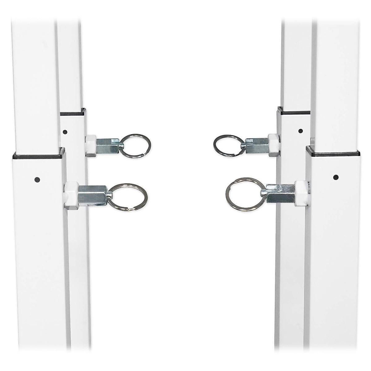 (2) Totem Stands+Black+White Scrims For (2) Chauvet Maverick Mk 2 Profile Lights