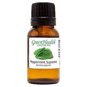 15 ml Peppermint Essential Oil (Mentha Piperita) - 100% Pure & Uncut - GreenHealth
