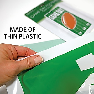 Game Day Football Door Cover Party Accessory (1 count) (1/Pkg)