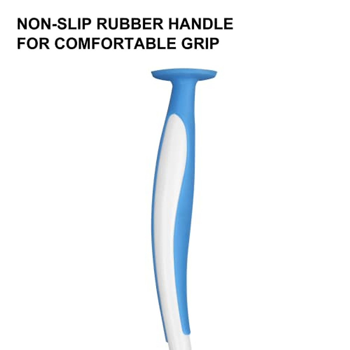 SetSail Dish Brush with Handle, 2 Pack Stiff Bristles Dish Scrubber with Suction Cup Dish Scrub Brushes with Built-in Scraper for Cleaning Dishes, Pots and Pans, Kitchen Sink