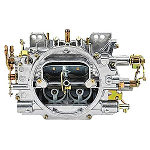 Edelbrock 1405 Performer 600 CFM Square Bore 4-Barrel Air Valve Secondary Manual Choke New Carburetor