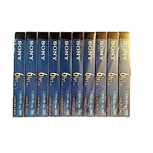Sony VHS Tapes (10T-120VL) (10T120VL)