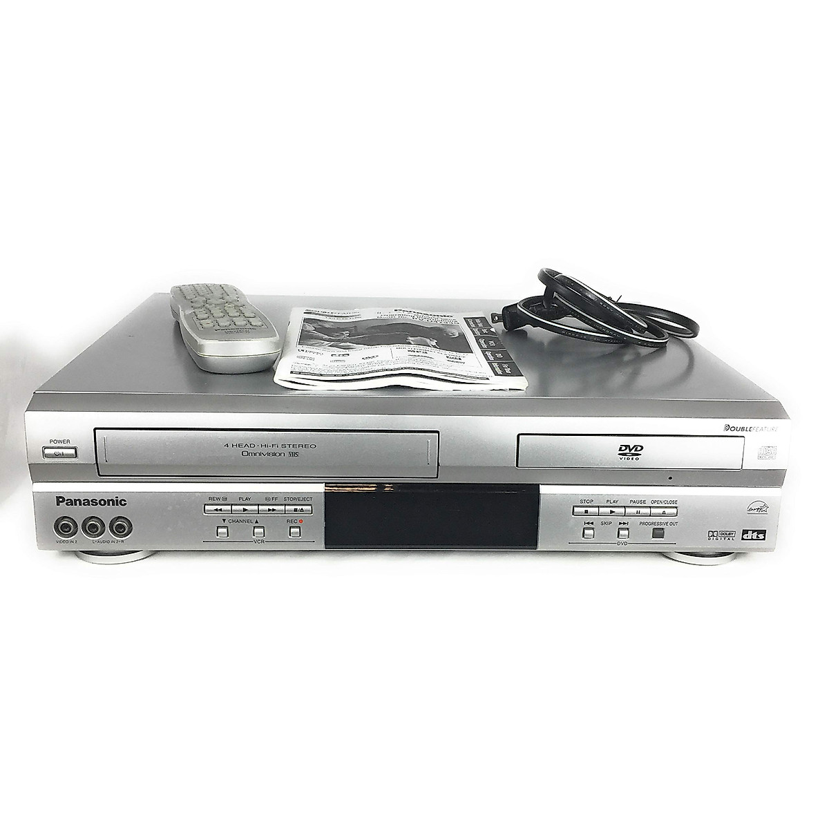 Panasonic PV-D4733S Double Feature DVD/VCR Combination Deck