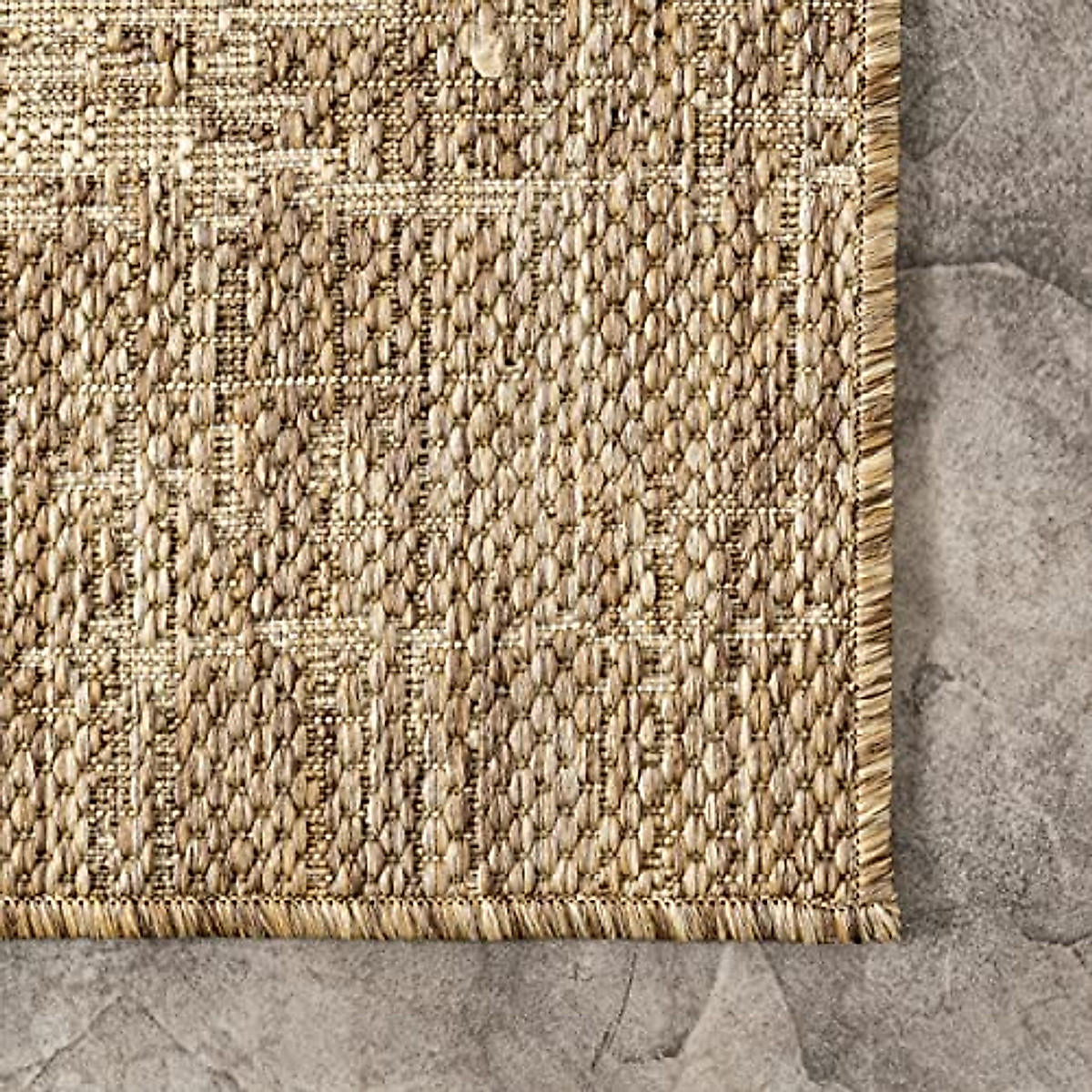 nuLOOM Tami Transitional Square Indoor/Outdoor Area Rug, 2' x 3', Beige